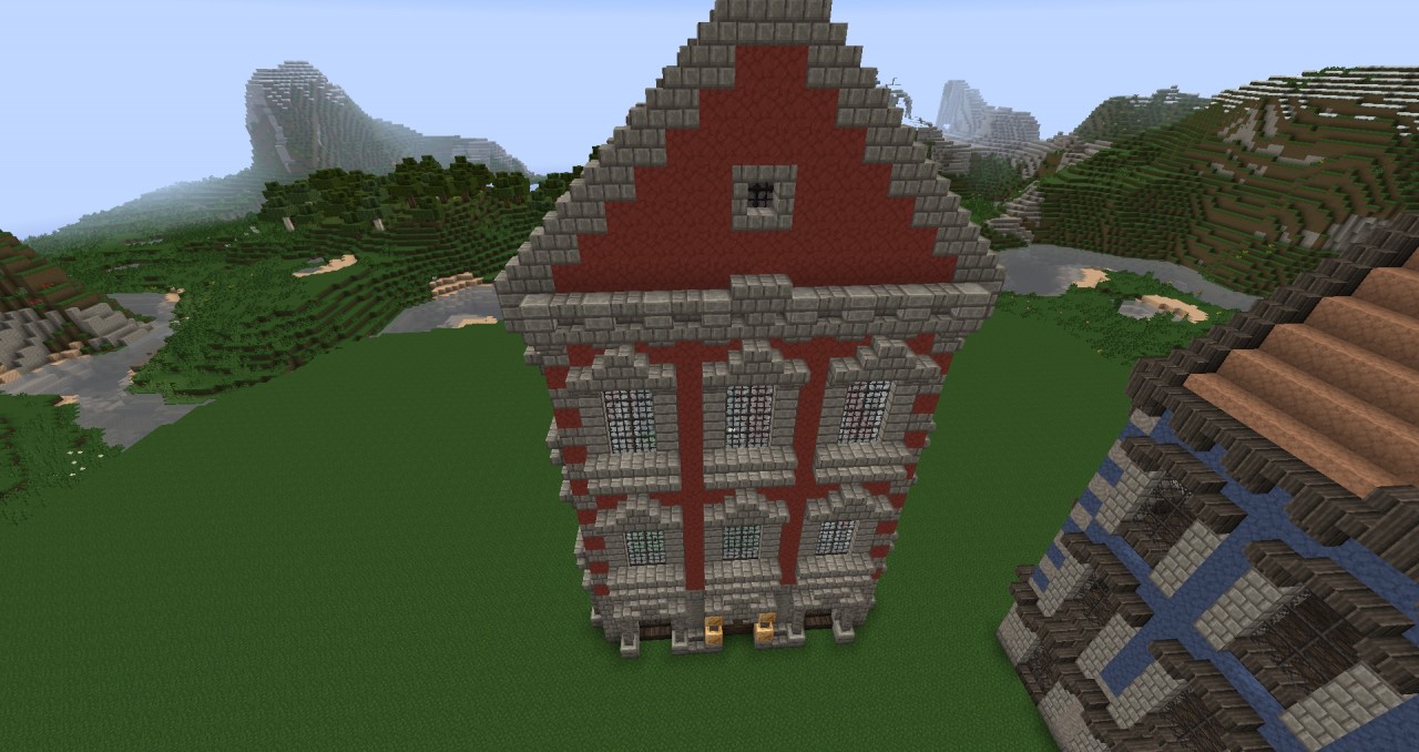 German 1890's Houses (Very Big) Minecraft Map