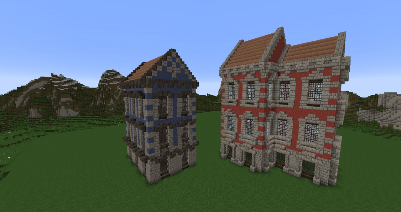 German 1890's Houses (Very Big) Minecraft Map