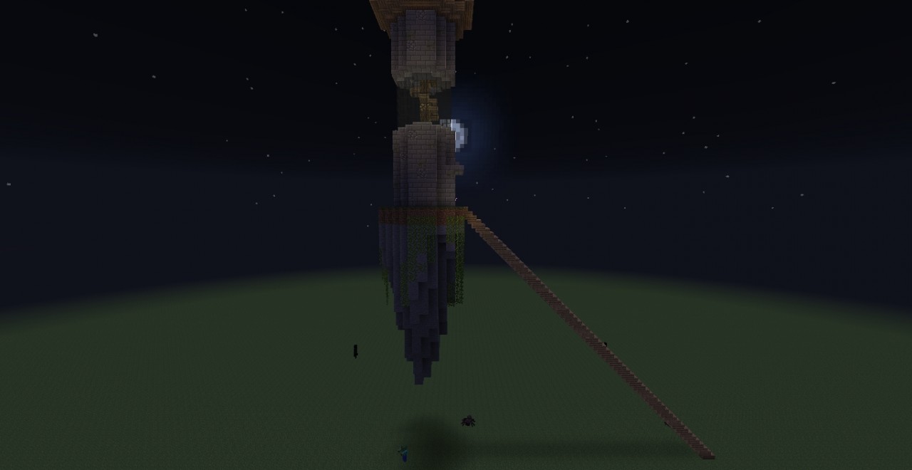 Simple floating tower Minecraft Map