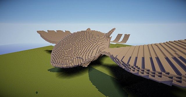 Kyogre Statue Minecraft Map
