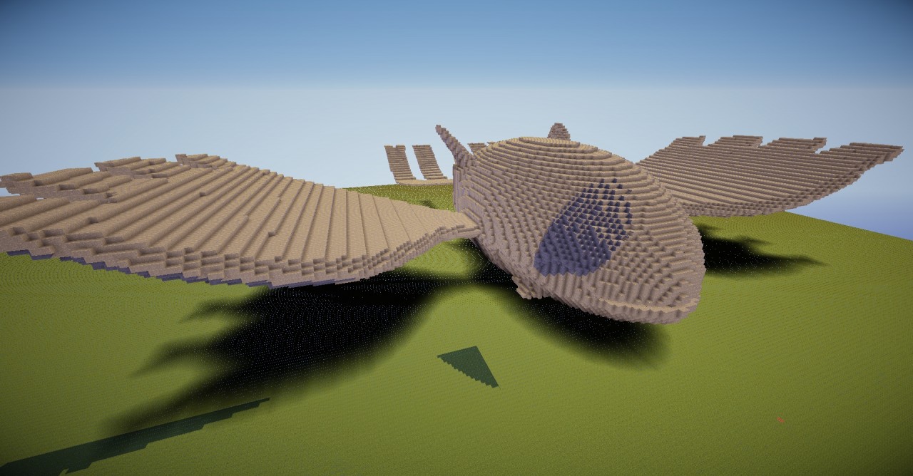 Kyogre Statue Minecraft Map