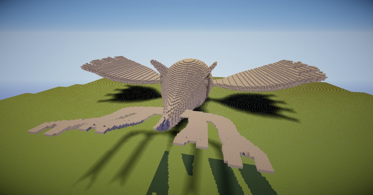 Kyogre Statue Minecraft Map