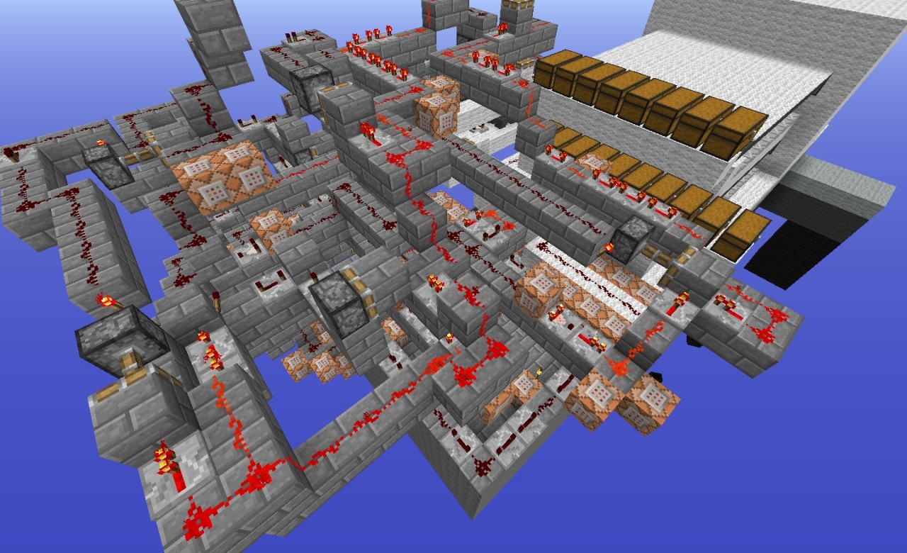 Minecart Ambush Minecraft Map