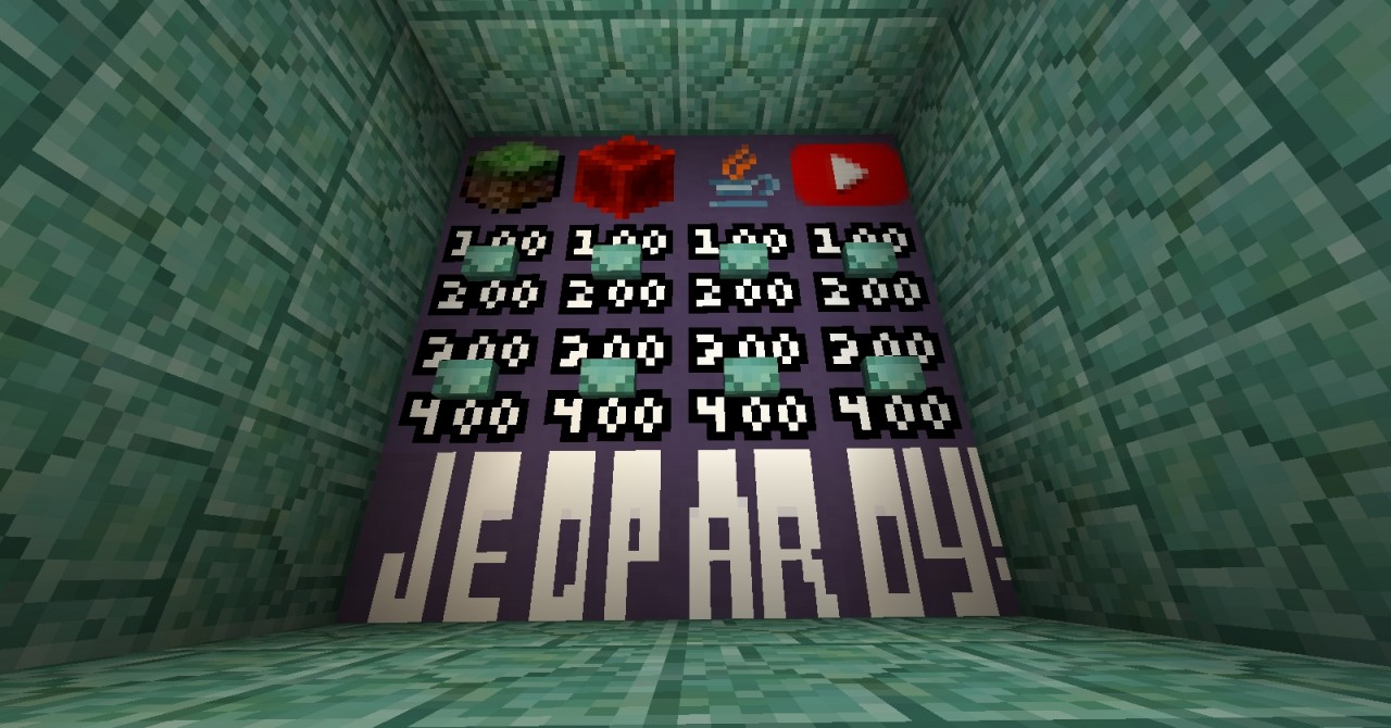 Jeopardy! Minecraft Map Minecraft Map