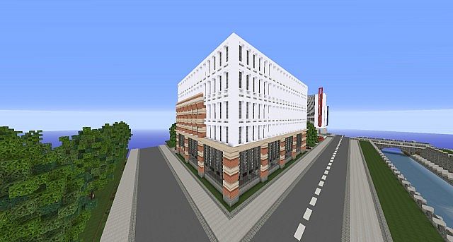 Converted Hotel Building Minecraft Map