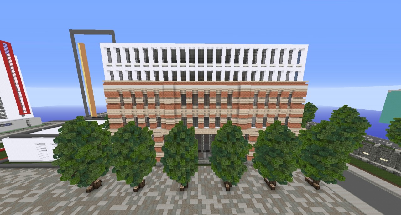 Converted Hotel Building Minecraft Map