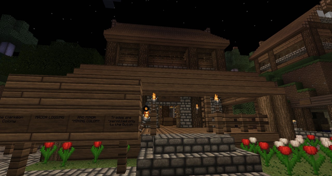 COOL LOGGING COLONY: Updated Minecraft Map