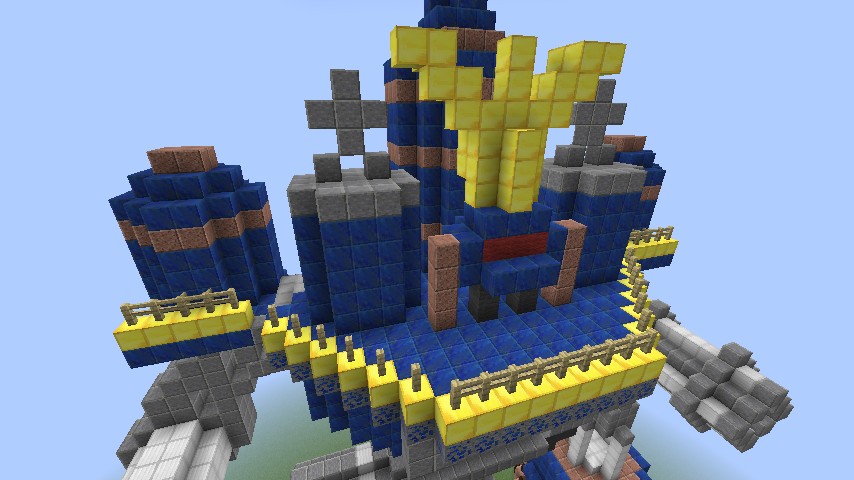 Minecraft Warhammer 40k Imperial Titan Minecraft Map