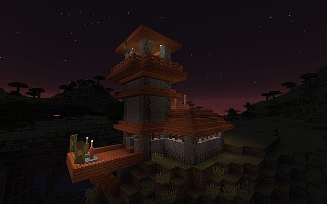 Cliff Side House Minecraft Map