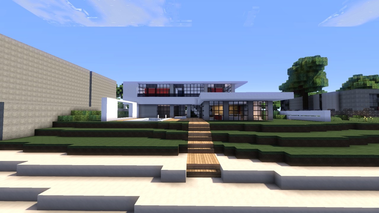 Waterfront Residence Minecraft Map