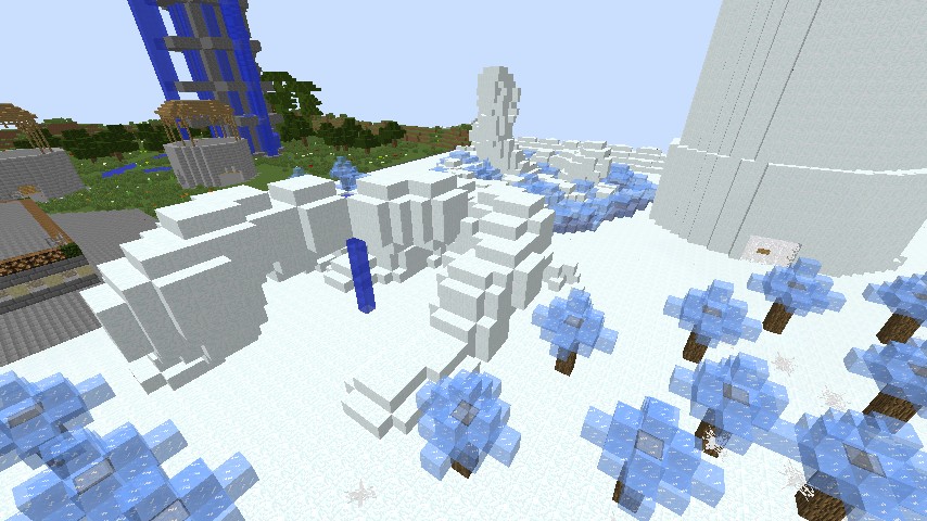 Kit PvP Spawn Minecraft Map