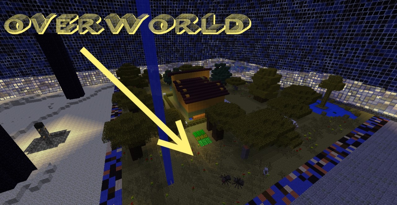 MobArena (four Diemsions) [HARDcore ARENA] Minecraft Map