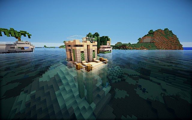 Lillies - Modern Lagoon Minecraft Map