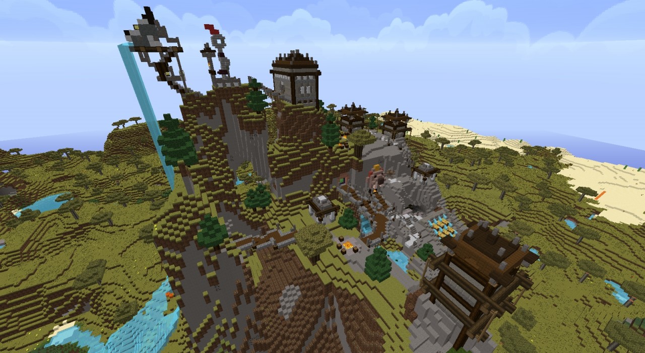 Secrets of the Mount Minecraft Map