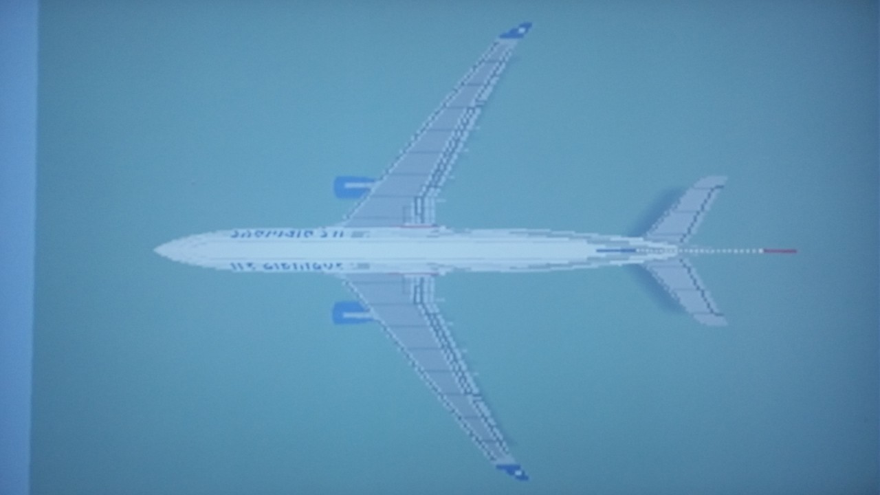 Airbus A330 - 200 (US Airways ) Minecraft Map