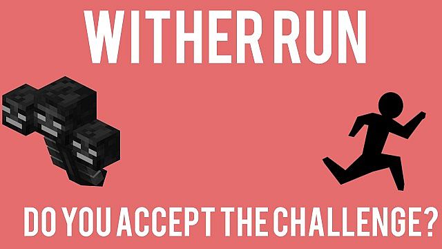 Wither Run Minecraft Map