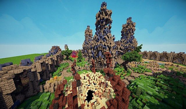 BounceMC Factions Spawn - Sidia Minecraft Map