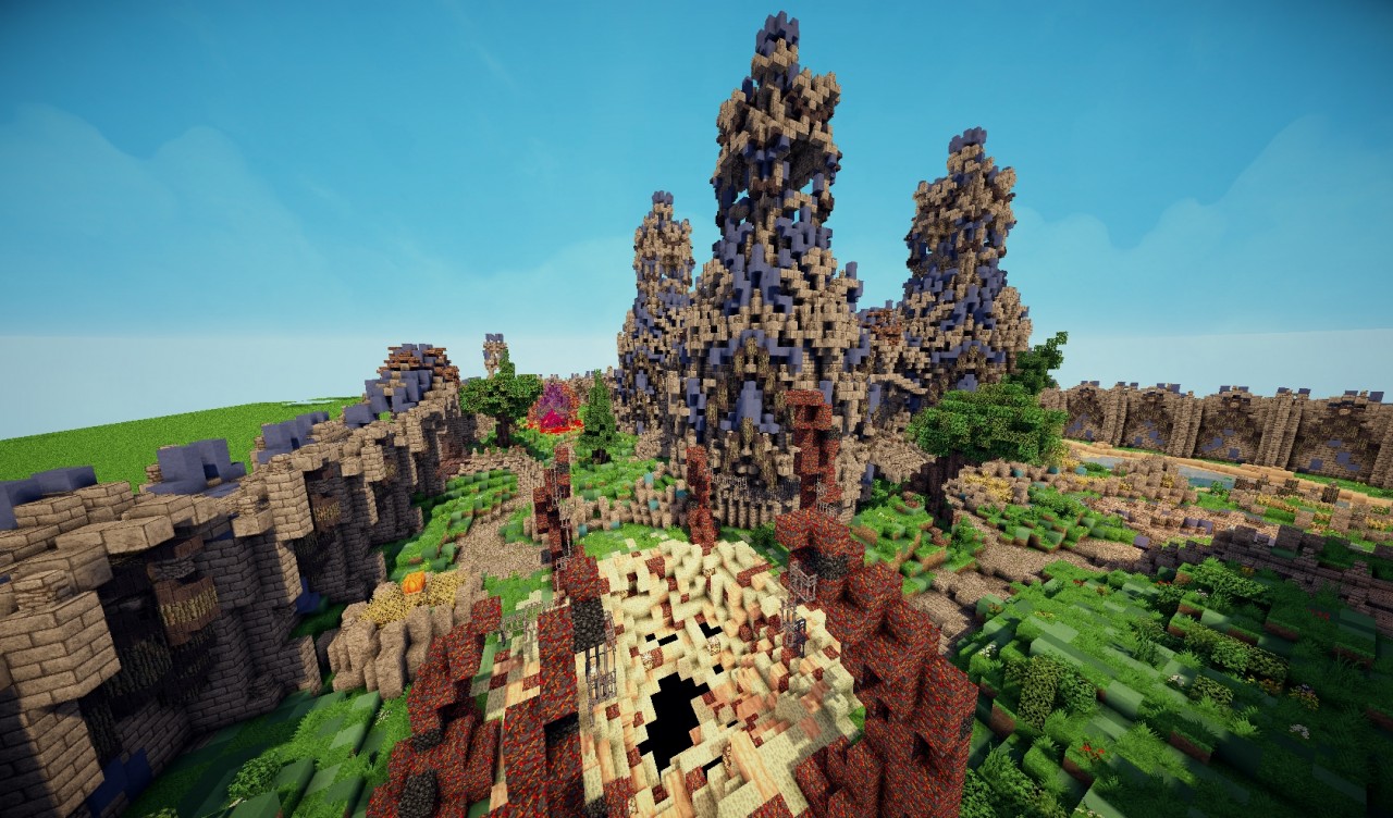 BounceMC Factions Spawn - Sidia Minecraft Map