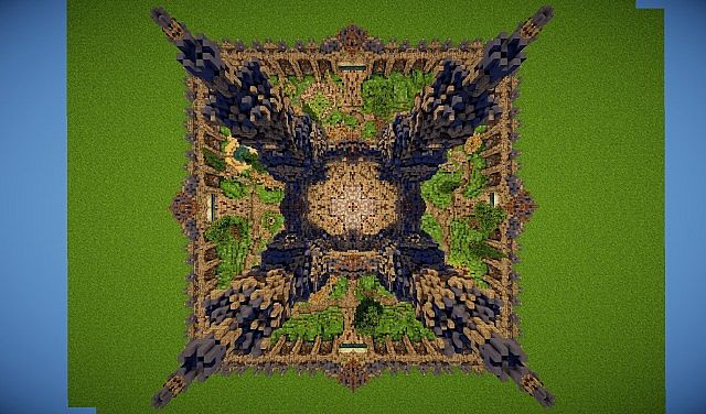 BounceMC Factions Spawn - Sidia Minecraft Map