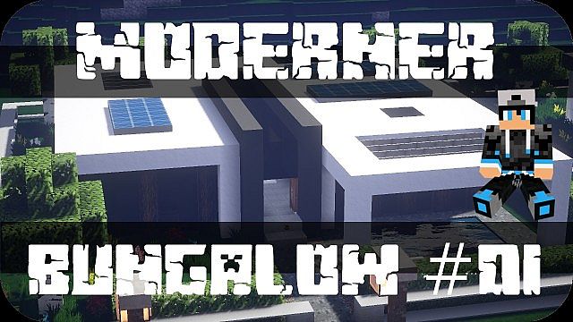 Modern Bungalow #1 Minecraft Map
