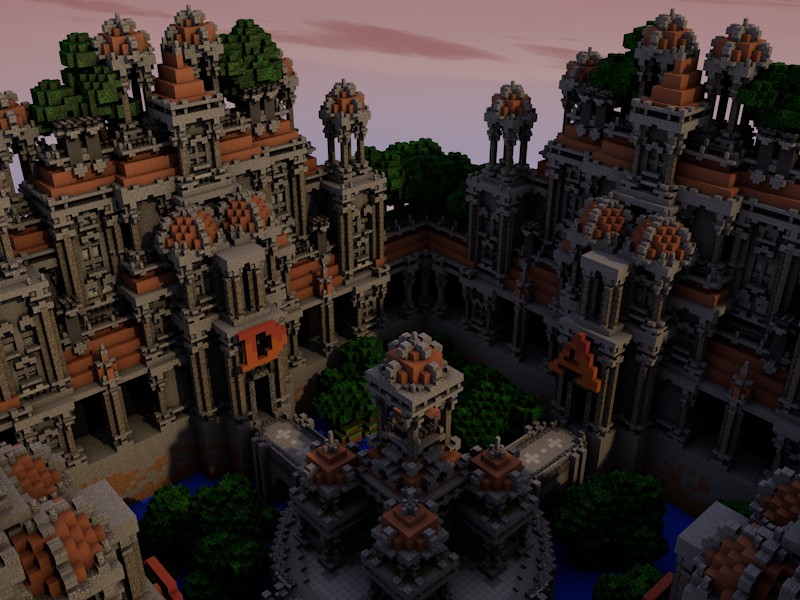 Dem Prison Spawns tho Minecraft Map