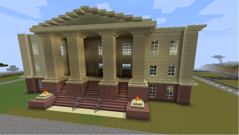 City Hall in The Petting Zoo Minecraft Server Minecraft Project