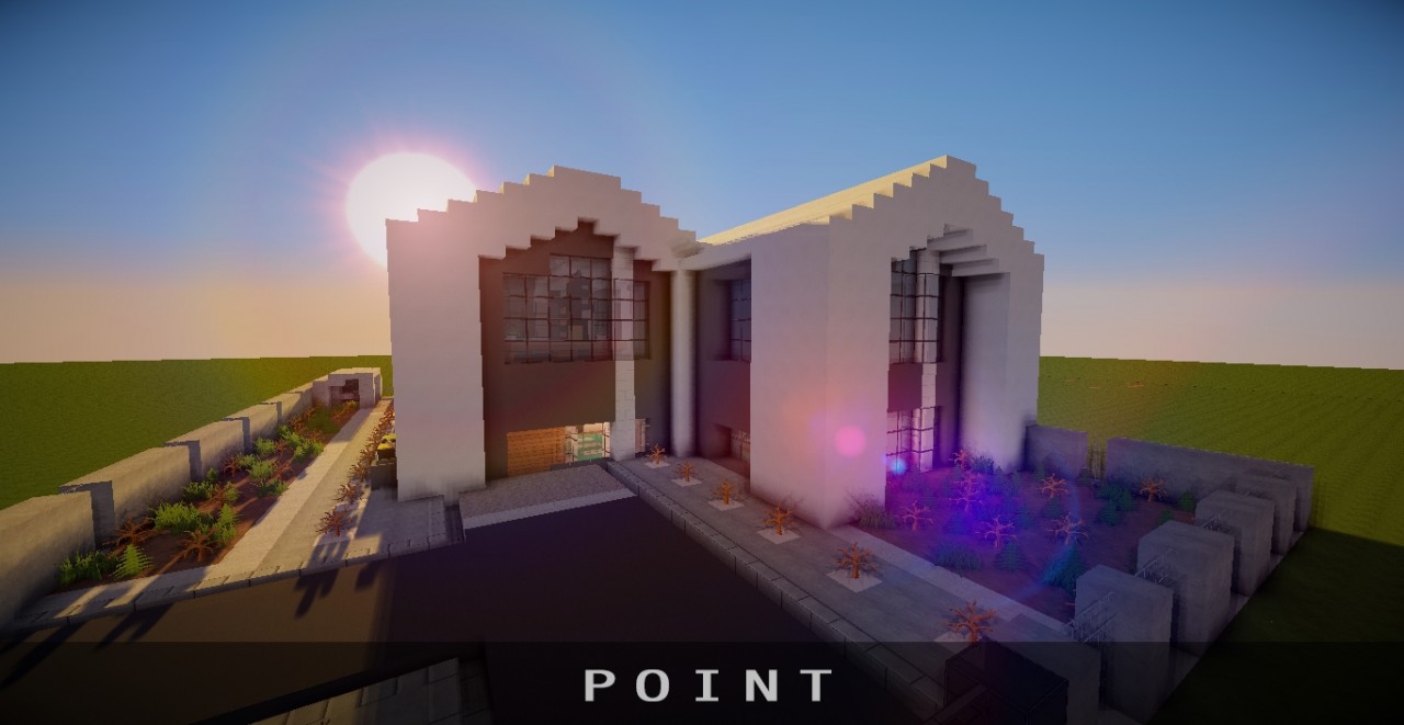 Point - Modern House Minecraft Map