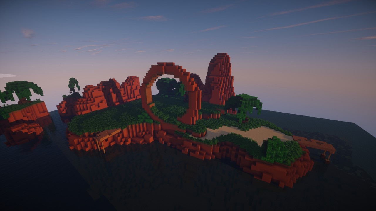 Green Hill Archipel Minecraft Map