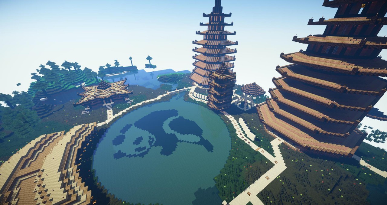 Asian Themed Town Download Minecraft Map