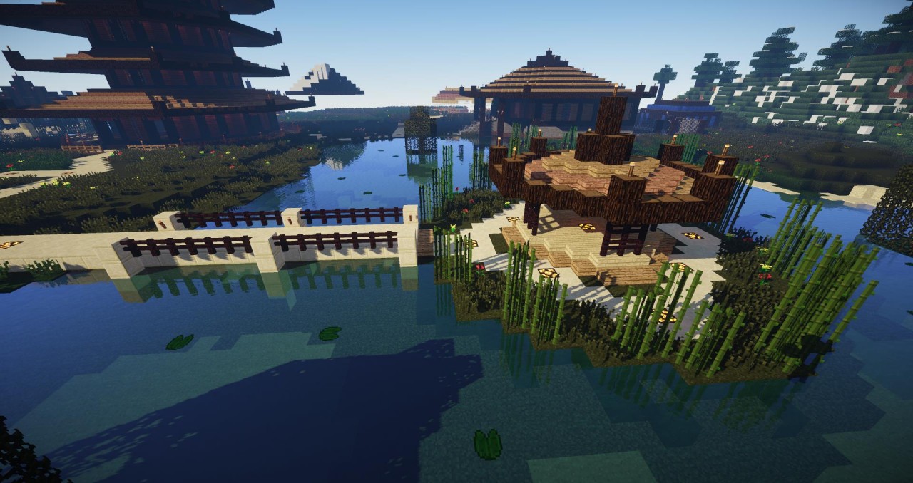 Asian Themed Town Download Minecraft Map