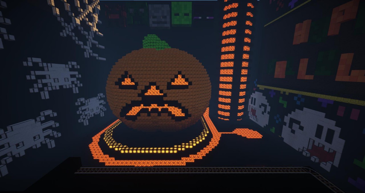 Halloween Roller Coaster Download Minecraft Map
