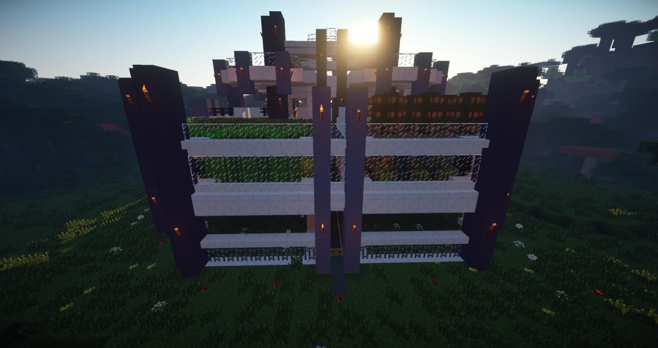 Modern Farm Base Download Minecraft Map