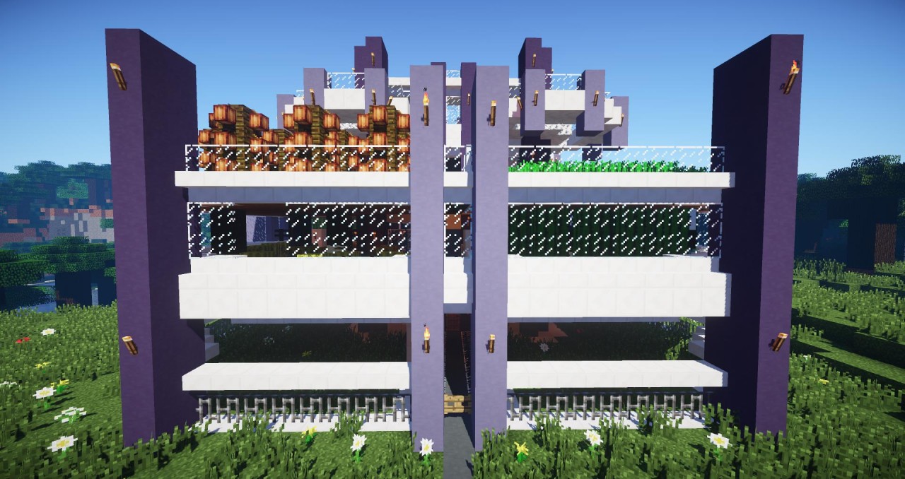 Modern Farm Base Download Minecraft Map