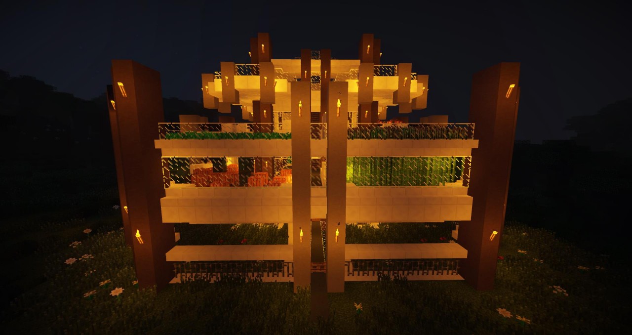 Modern Farm Base Download Minecraft Map