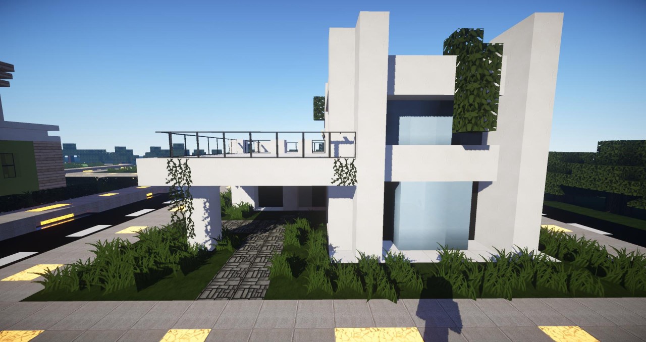 Modern Houses City Download Minecraft Map