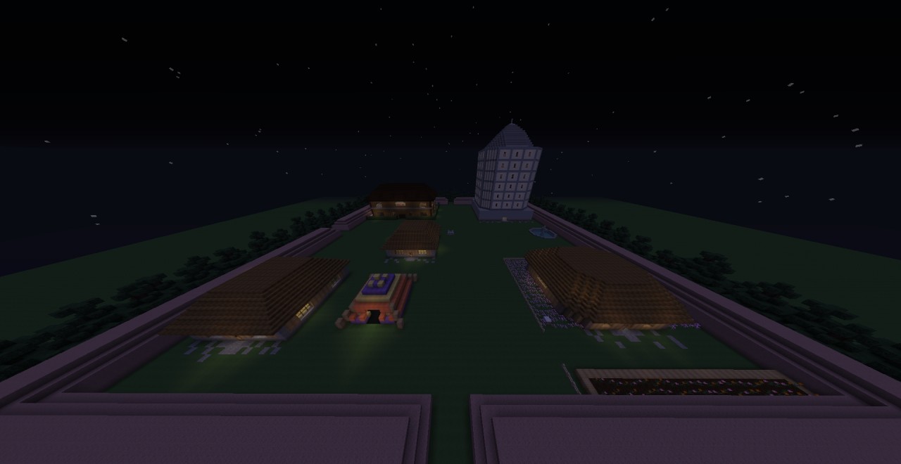 Lavender Town Minecraft Map