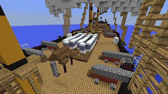 HMS "Armageddon" 4th rate ship of the line Minecraft Map