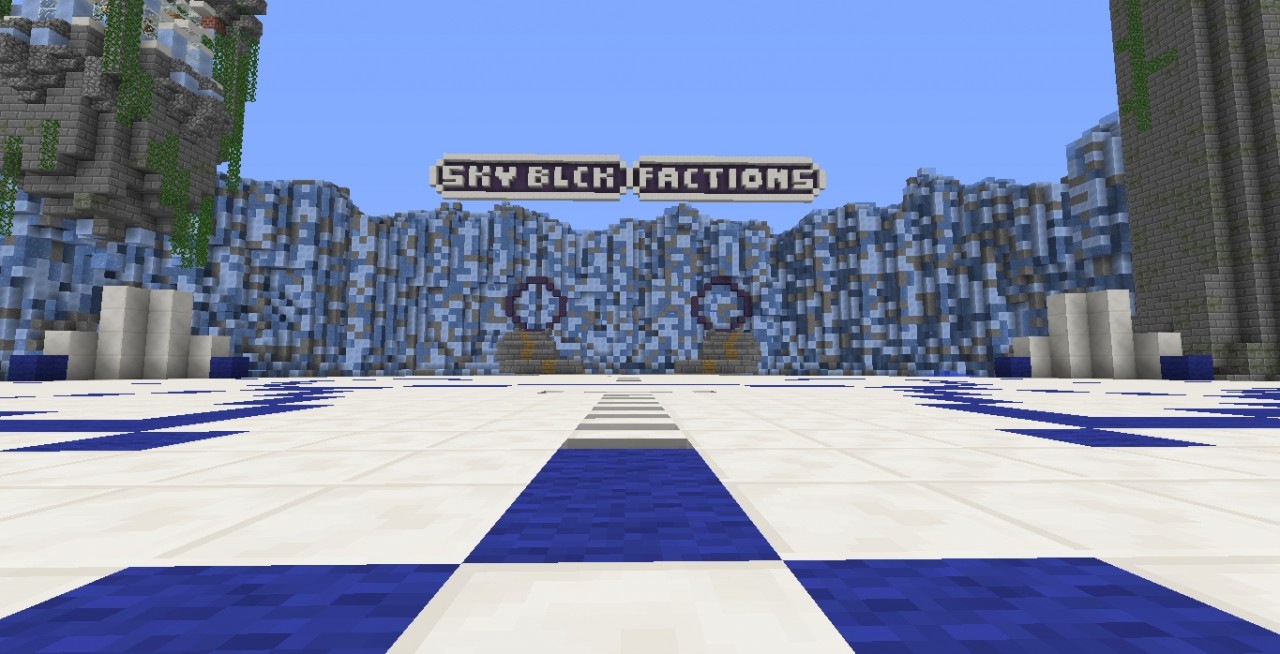 Ice Hub Minecraft Map