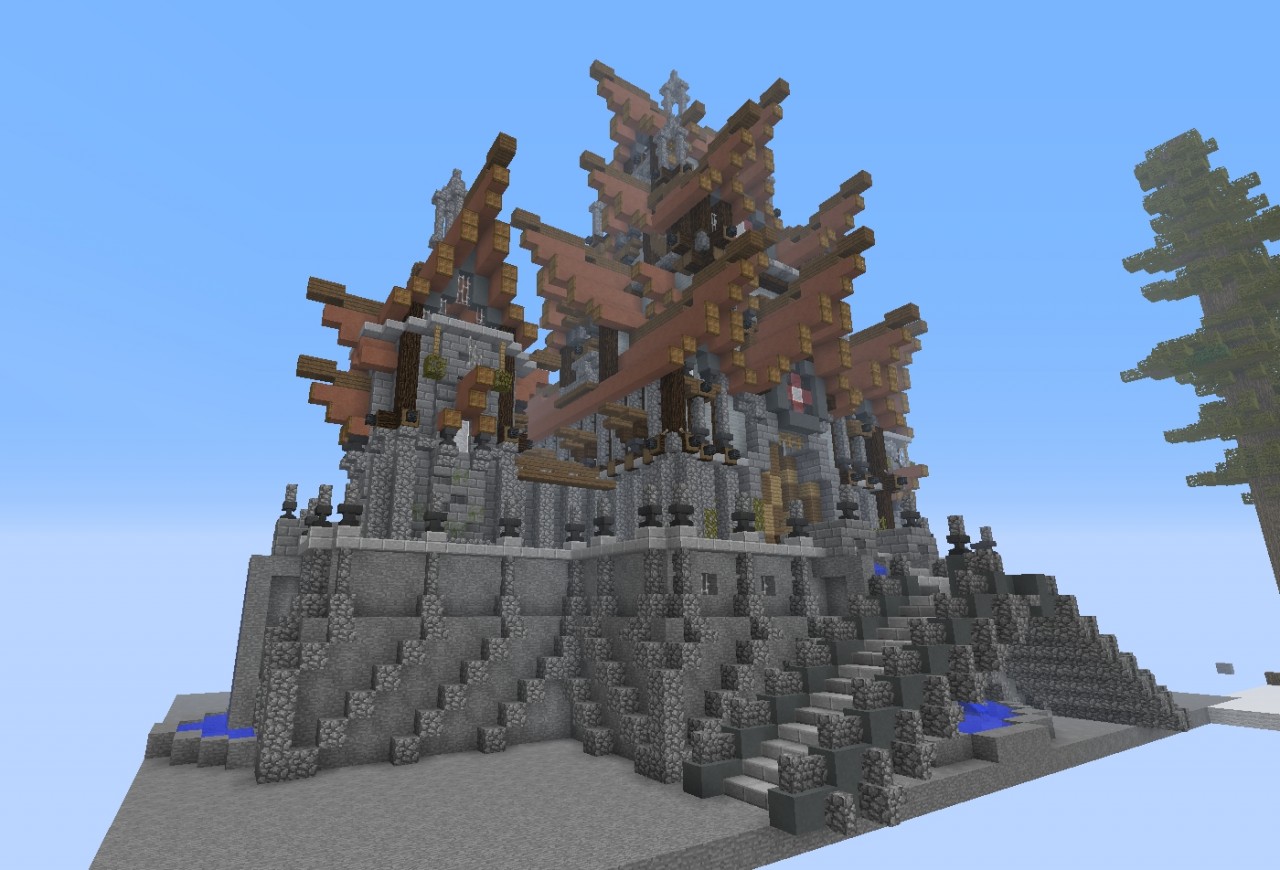 Project : Server World Spawn Minecraft Map