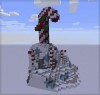 Christmas Candy Cane Tower Minecraft Map