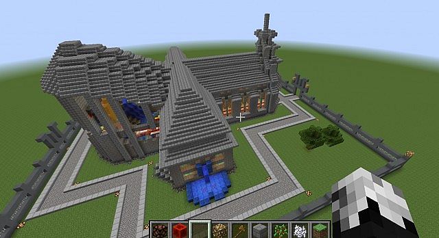 Temple, Church... Minecraft Map