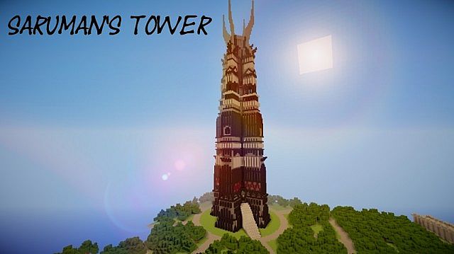Isengard - Saruman's Tower Minecraft Map