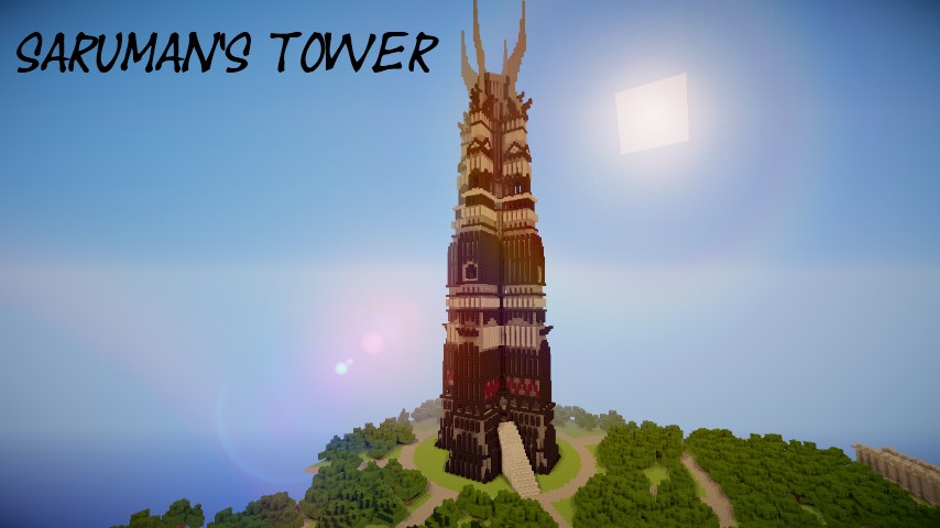 Isengard - Saruman's Tower Minecraft Map