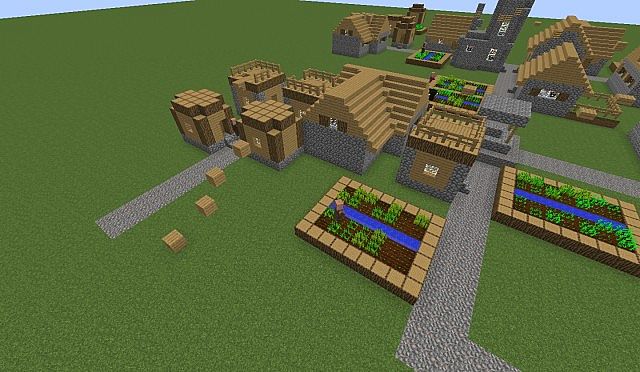 Village-Run Minecraft Map