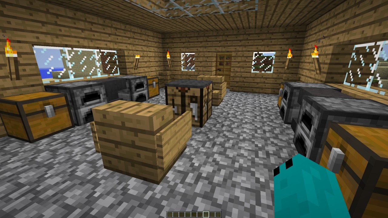 Basic Workshop. Minecraft Map