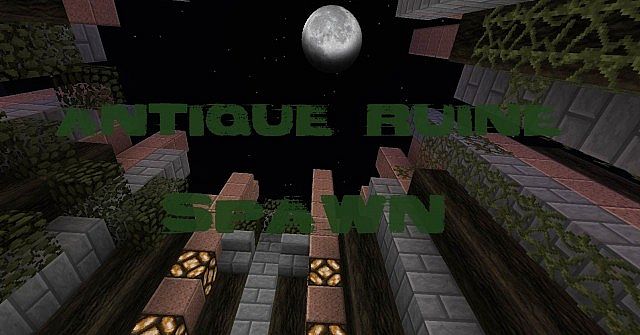 Antique Ruine Spawn Minecraft Map