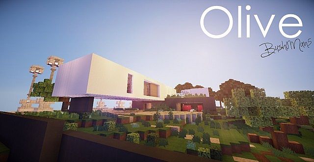 Olive - Modern house Minecraft Map