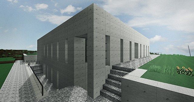 "2 by 2" Pit House Complex Minecraft Map