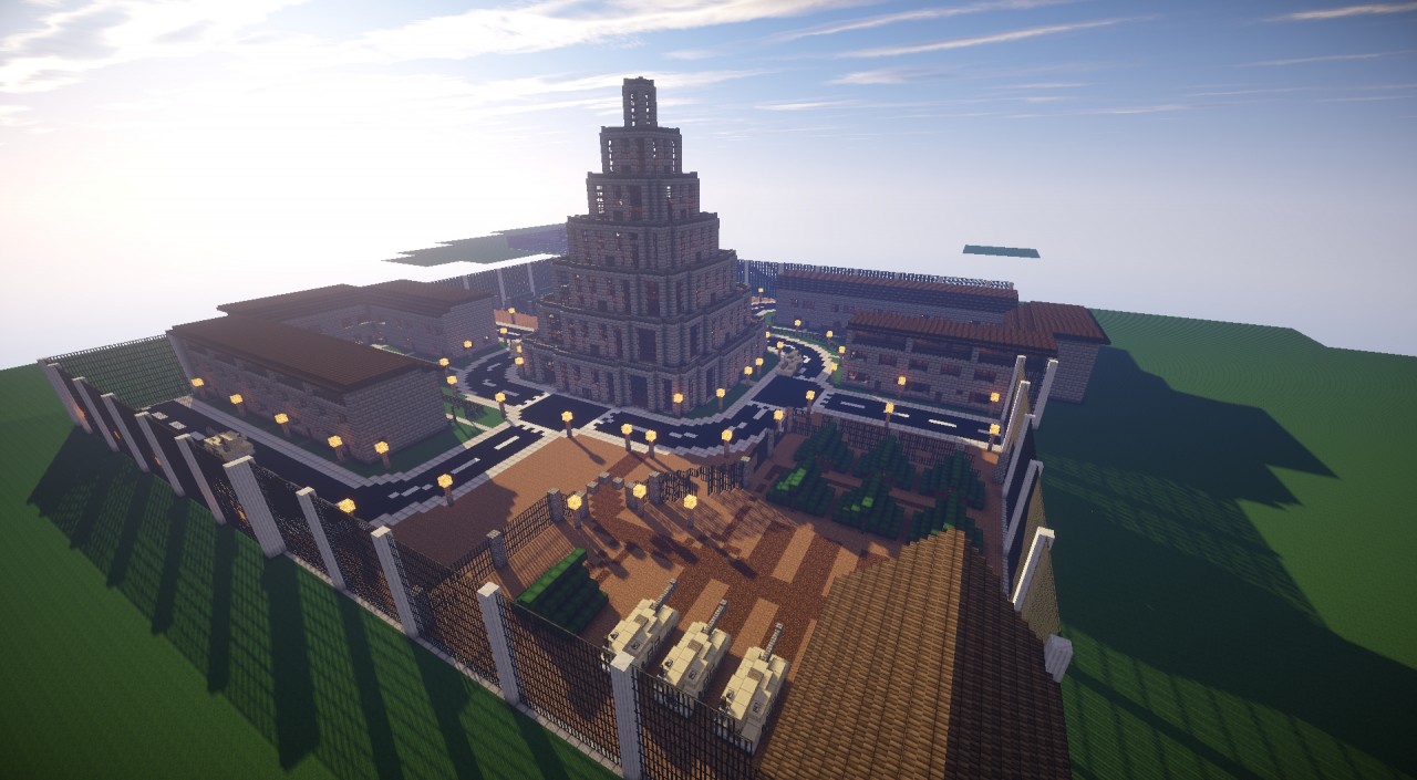 Main Square Minecraft Map