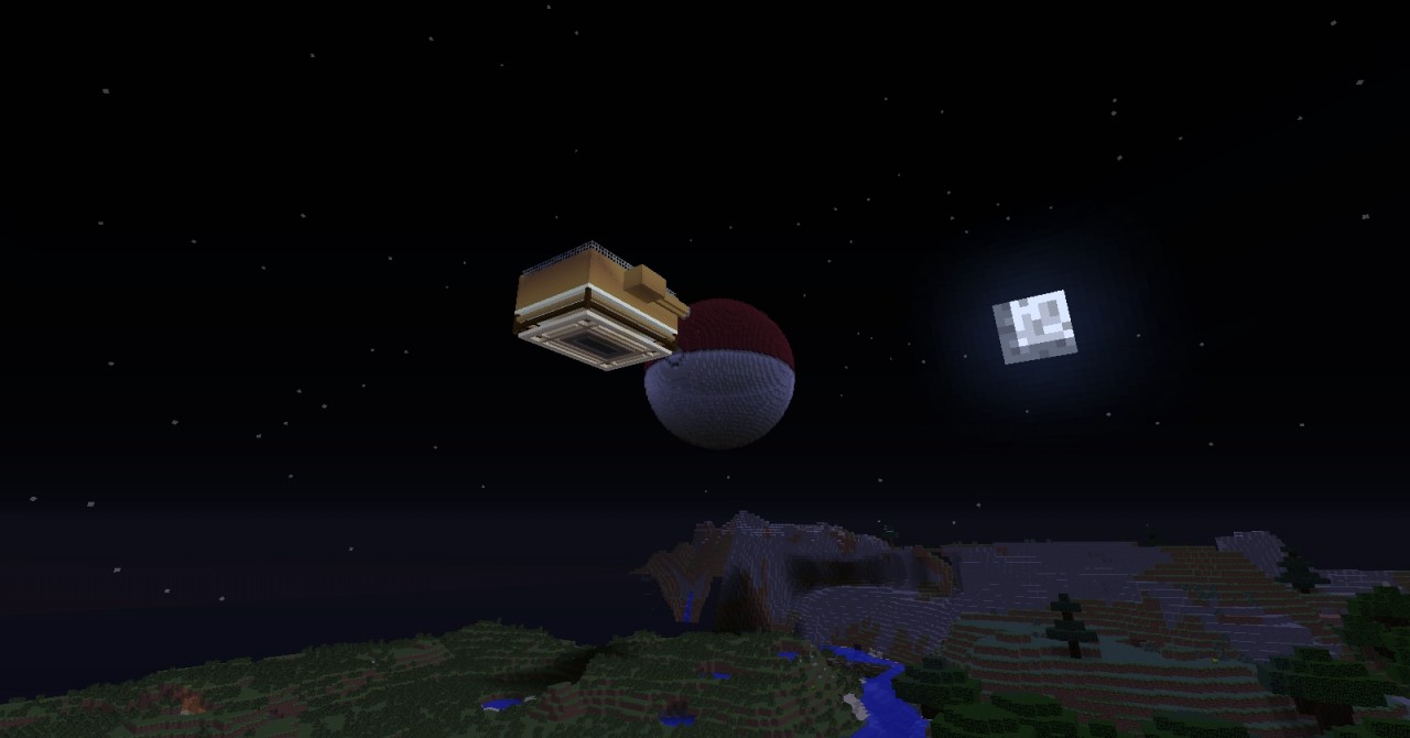 Pokeball Spleef Arena Minecraft Map
